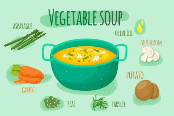 Health benefits of vegetable soup