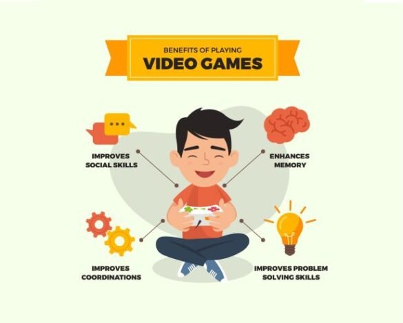 Health benefits of playing video games