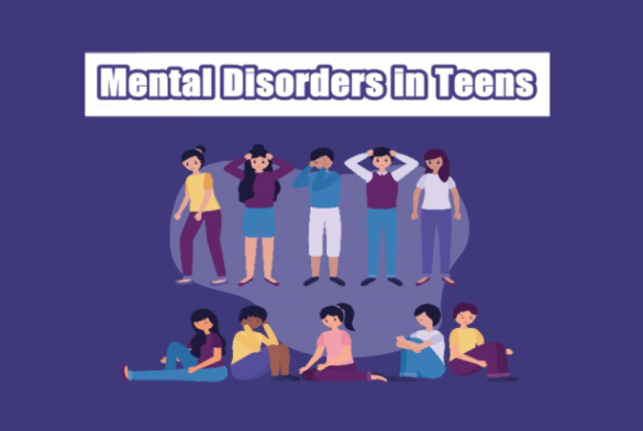 Common mental disorders in teens